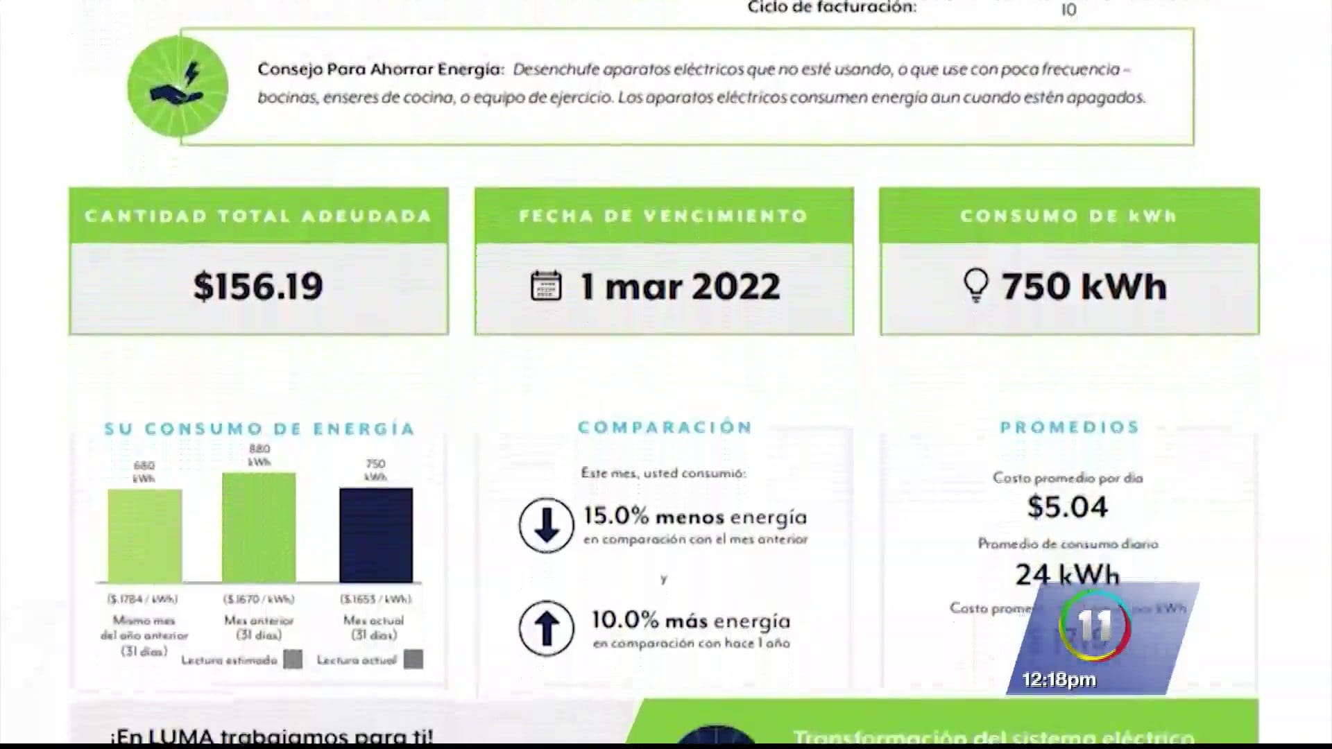 LUMA Energy alerta sobre nuevo esquema de fraude - TeleOnce TV | Vívelo