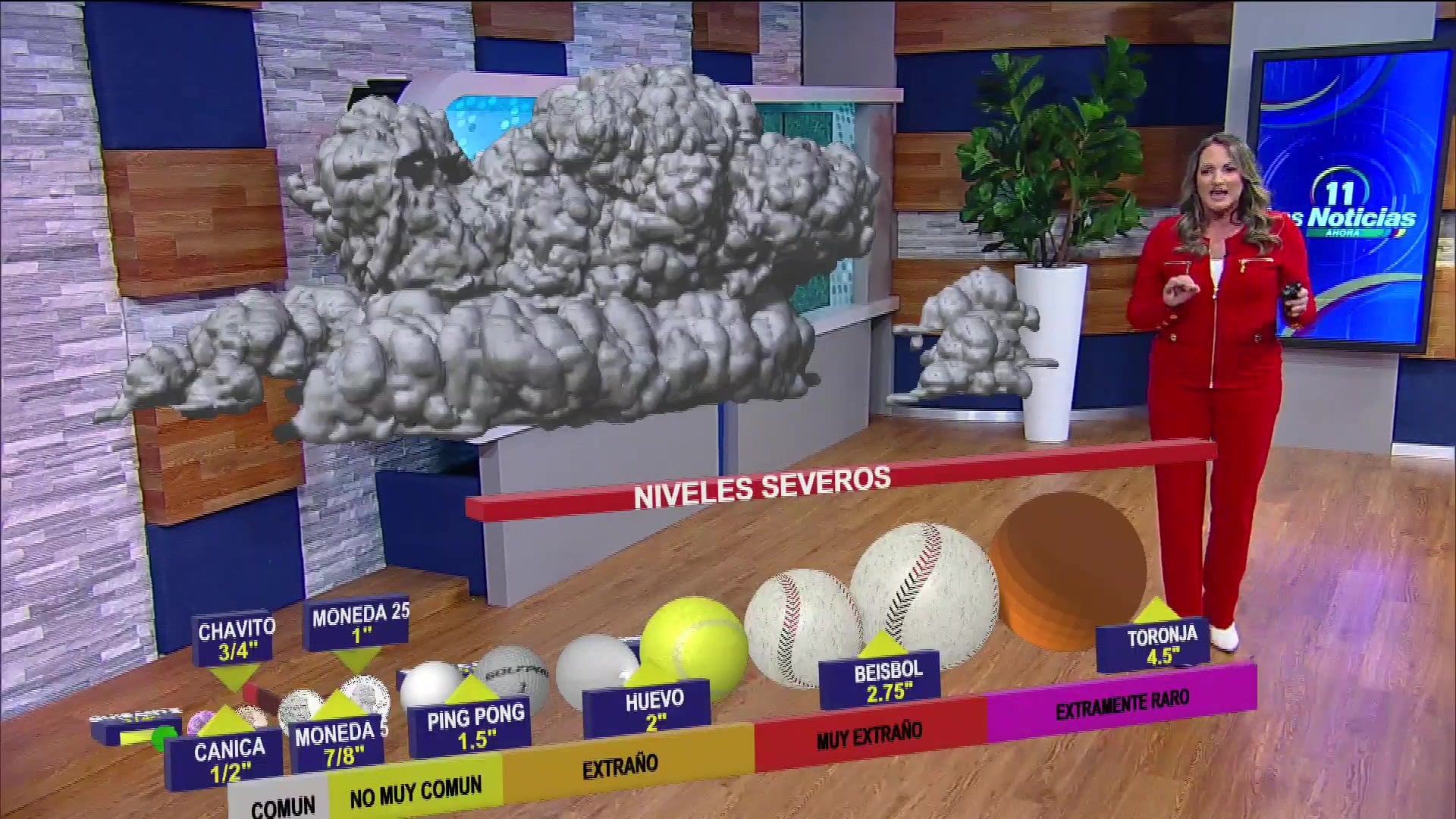 La explicación completa sobre cómo surge el granizo - TeleOnce TV | Vívelo