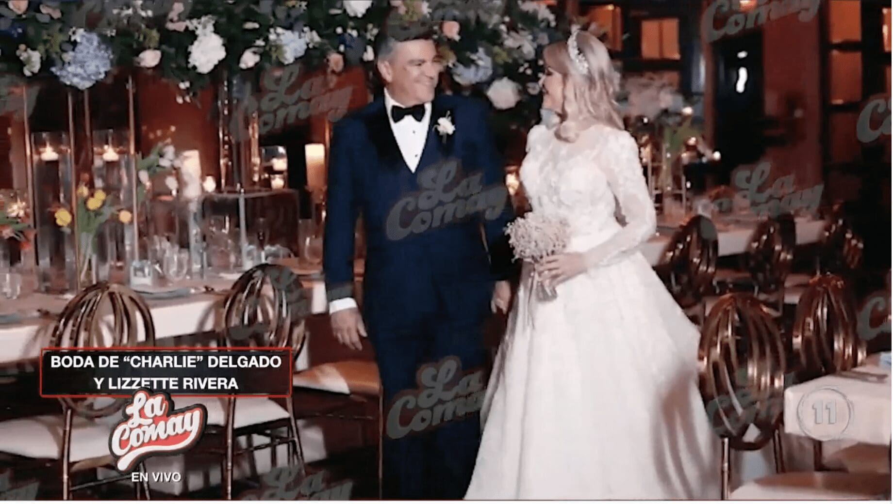 Así fue la boda de Charlie Delgado con la empresaria Lizzette Rivera ...