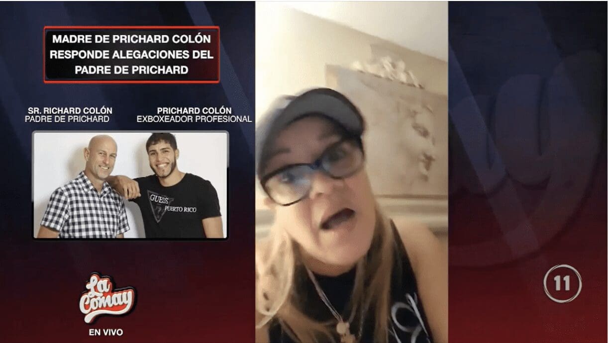 Madre de Prichard Colón responde a alegaciones de Richard Colón, padre ...