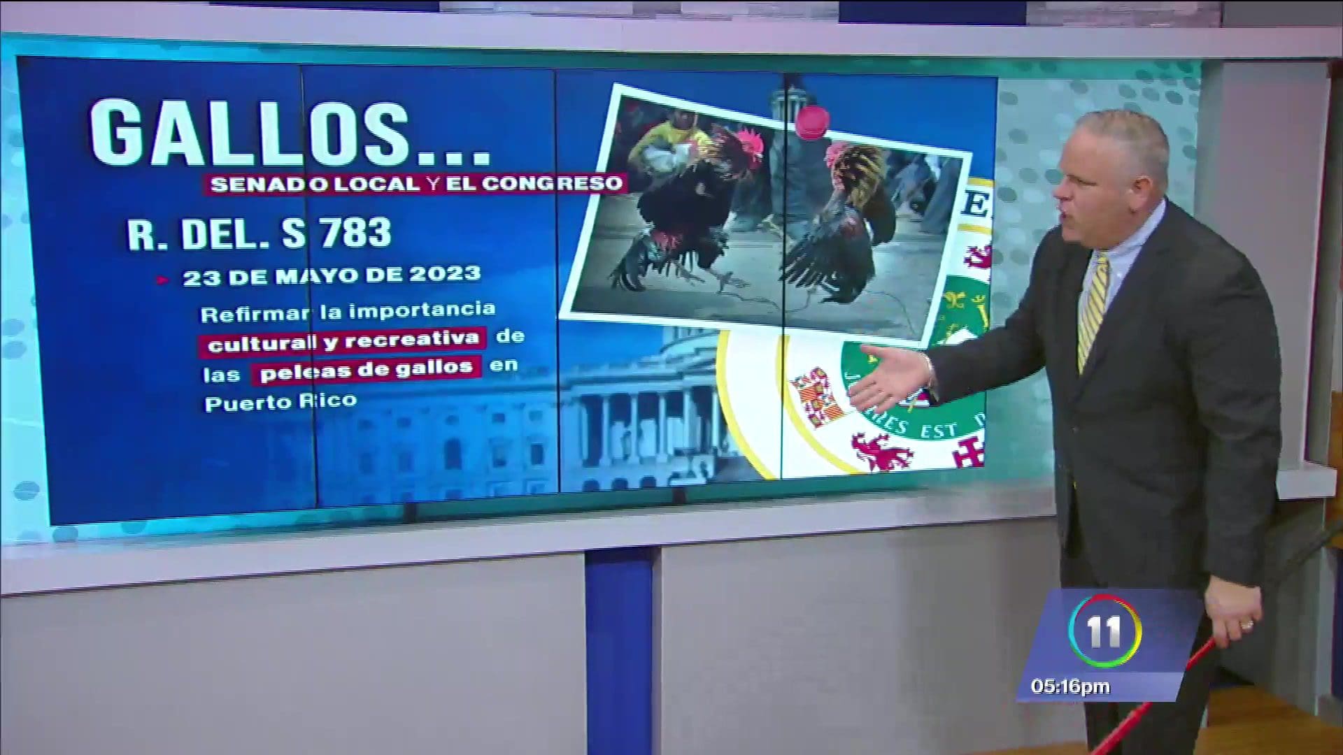 El Fuetazo de Gary: Controversia por las peleas de gallo - TeleOnce TV ...