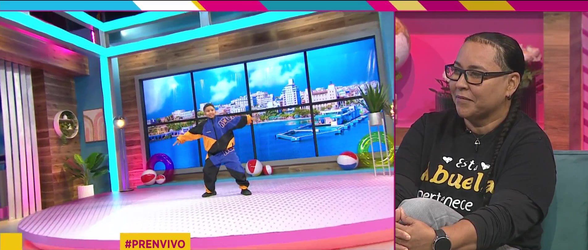Mi nieto tiene talento: Edrián muestra sus habilidades con ritmos urbanos - TeleOnce TV | Vívelo