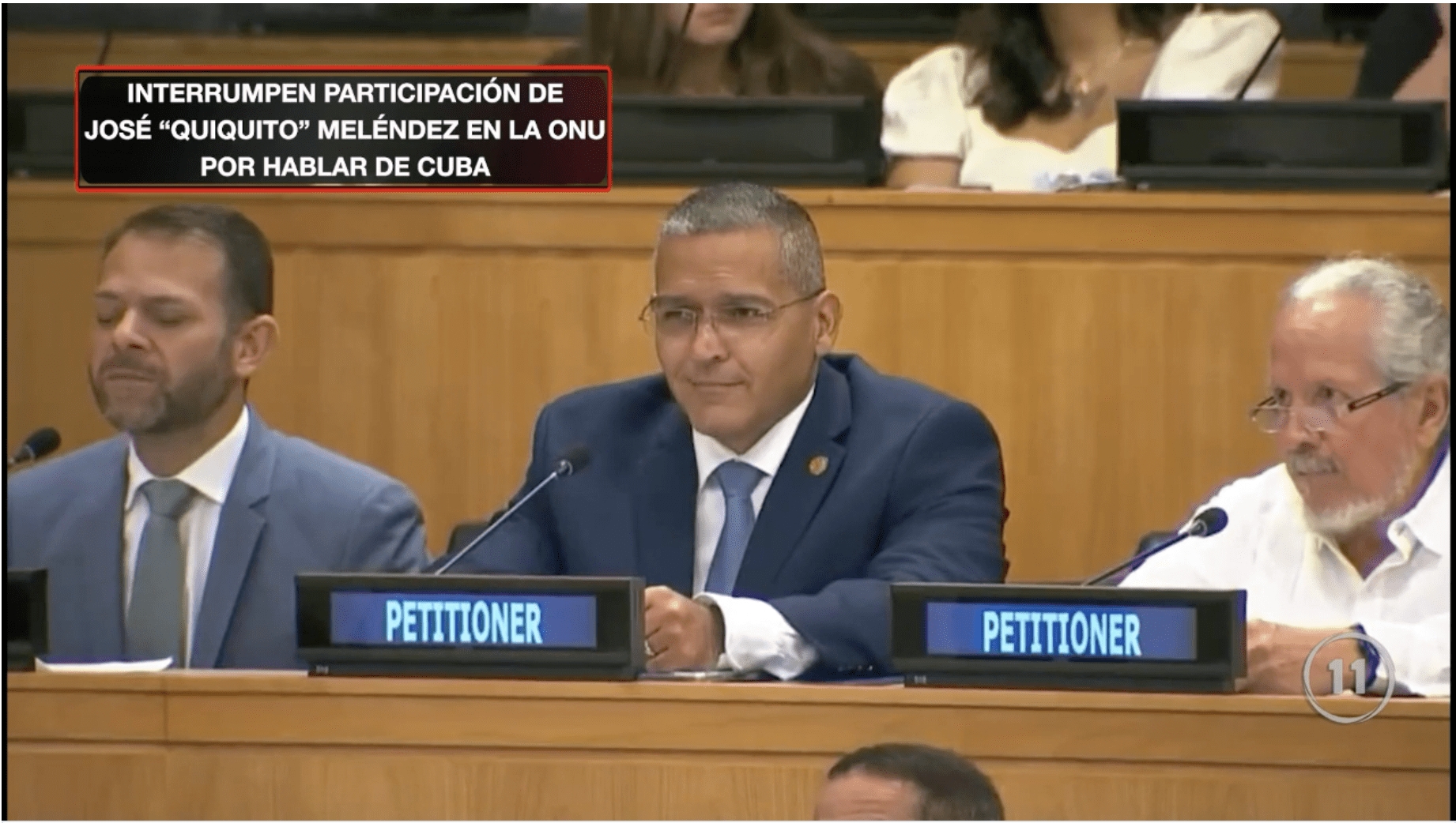 "Quiquito" Meléndez pasa tremenda vergüenza en la ONU - TeleOnce TV ...