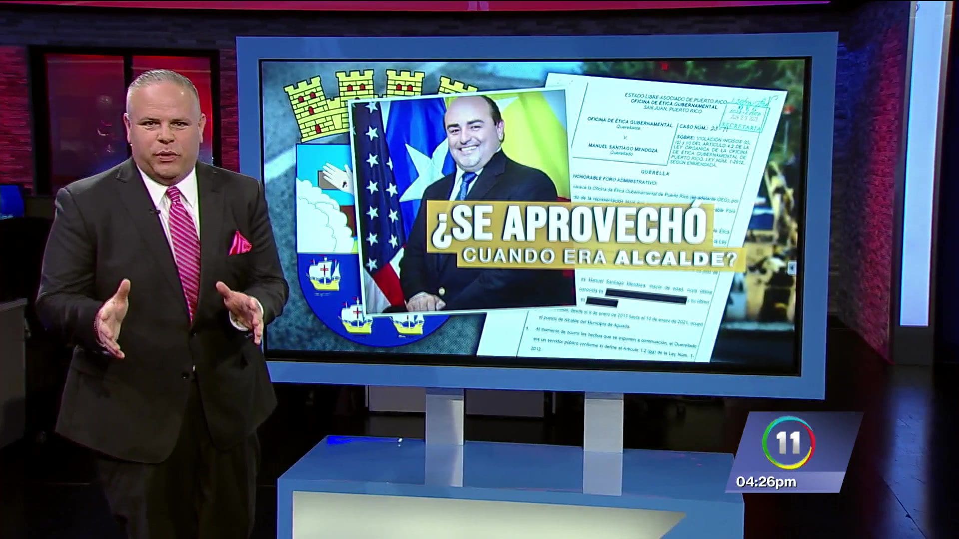 El Análisis de Gary: ¿Se aprovechó cuando era alcalde? - TeleOnce TV ...