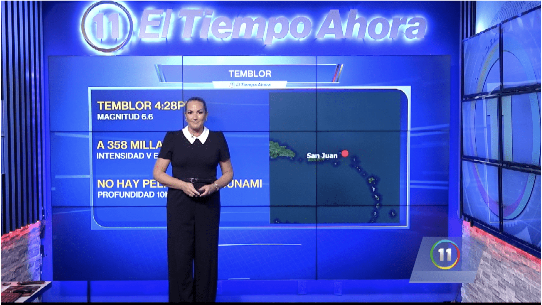 Temblor de 6.6 sorprende a Puerto Rico - TeleOnce TV | Vívelo