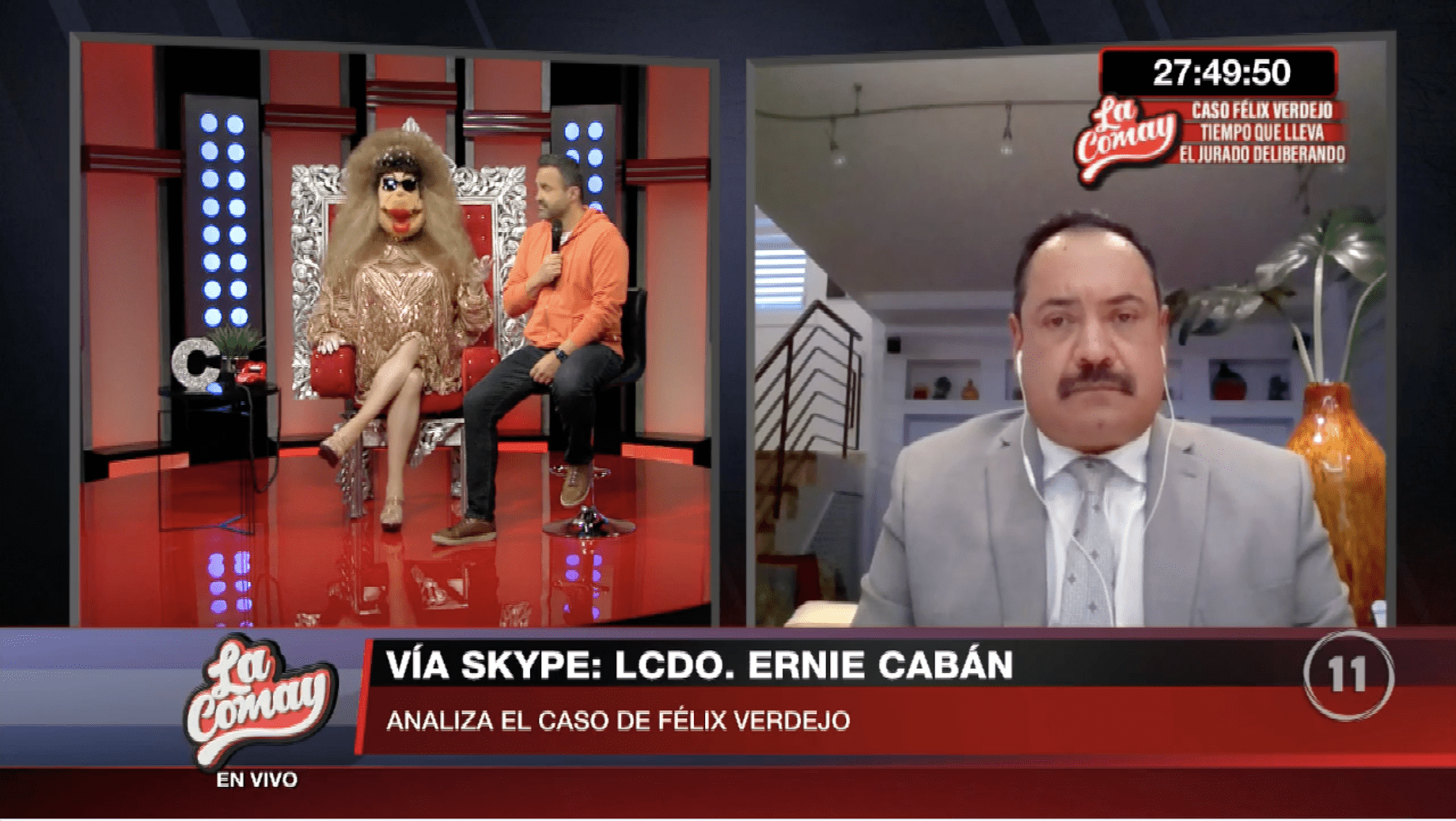 Ernie Cabán analiza tranque en el jurado del juicio contra Félix ...