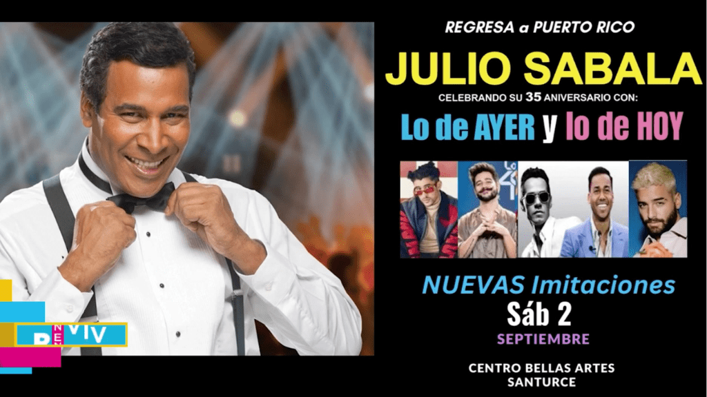 Las mil caras de Julio Sabala - TeleOnce TV | Vívelo