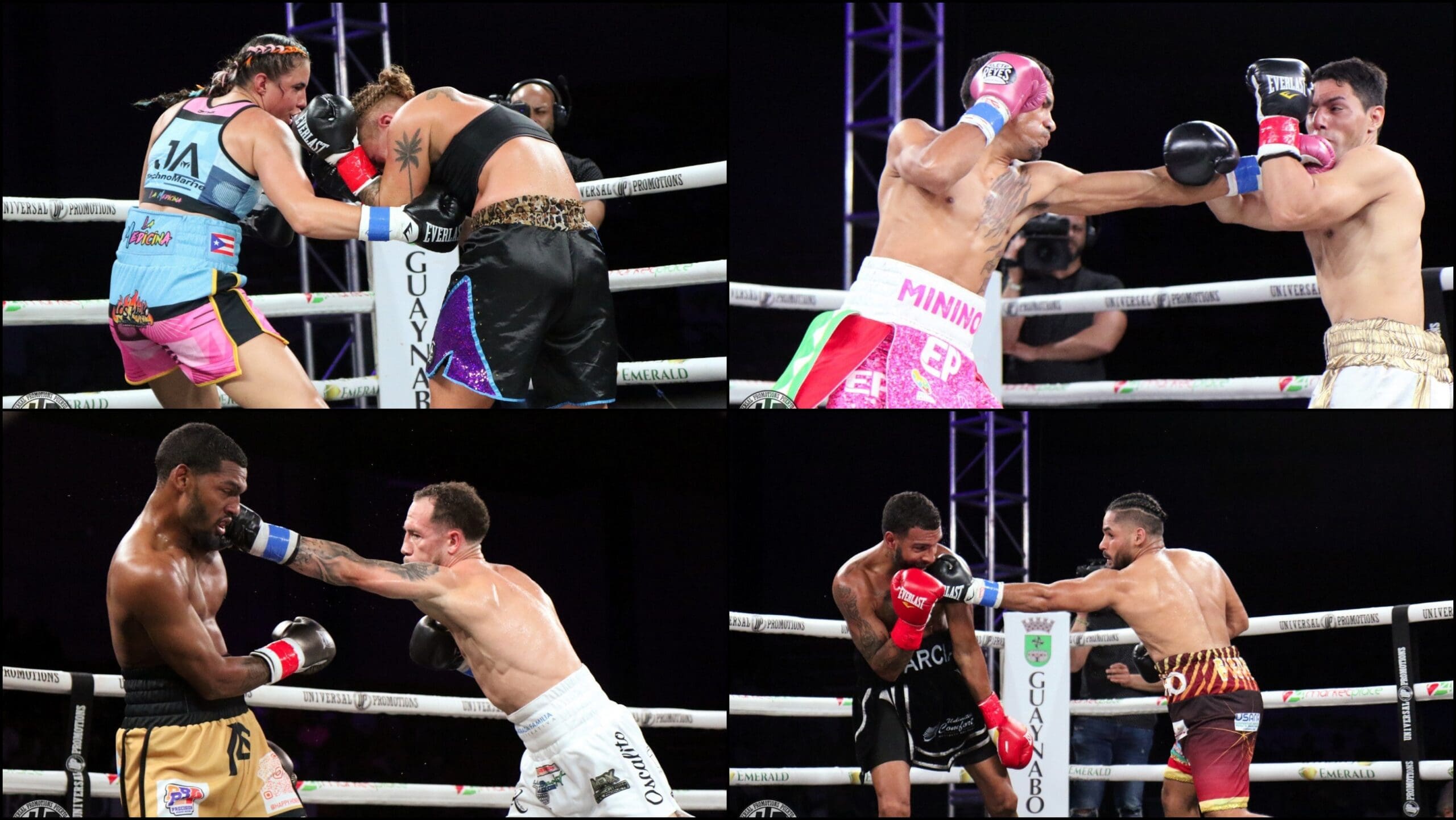 Una noche llena de acción en la primera edición del “UP Boxing Series ...