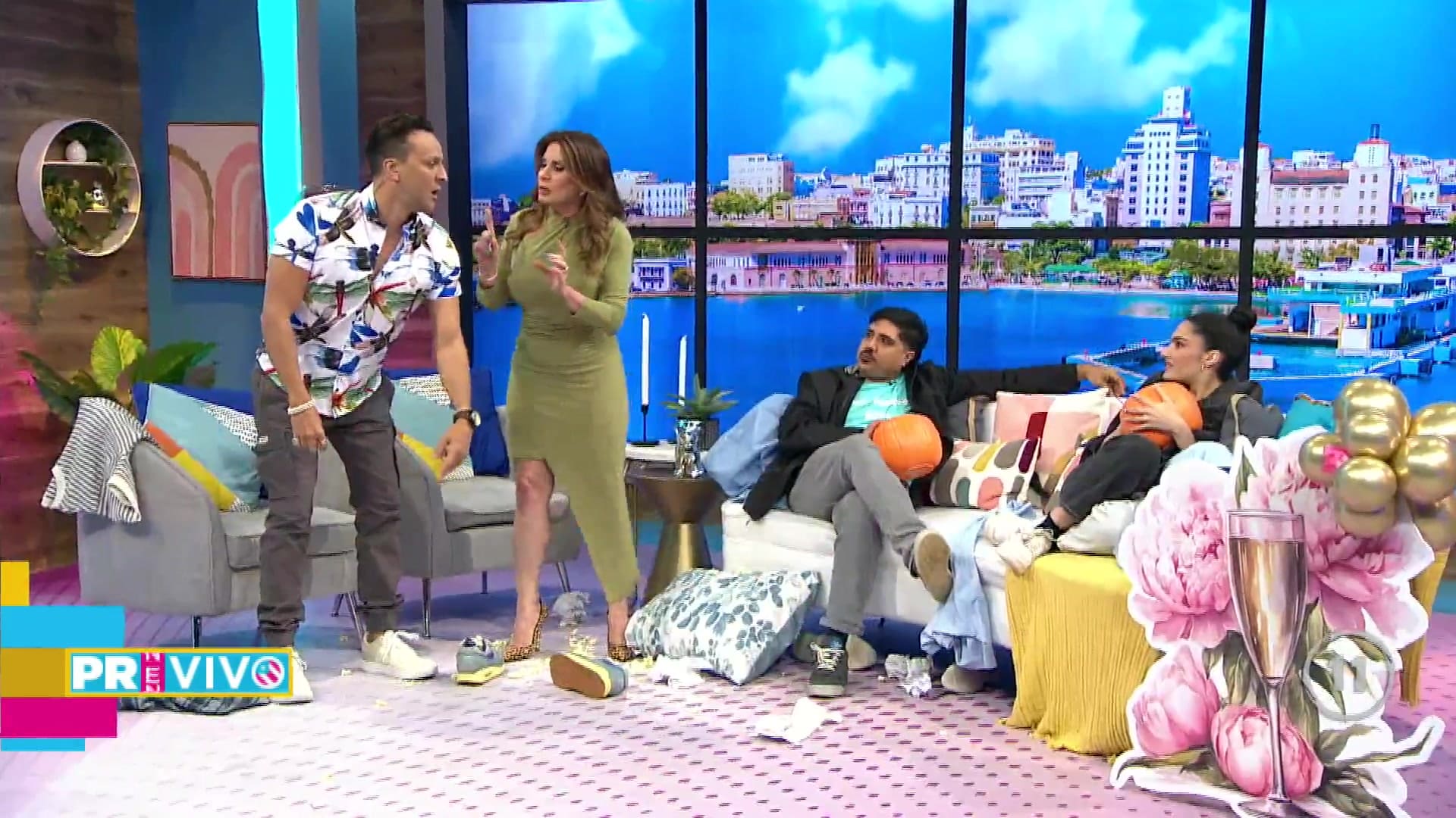 Deddie y sus hijo protagonizan la Impro-Verla - TeleOnce TV | Vívelo