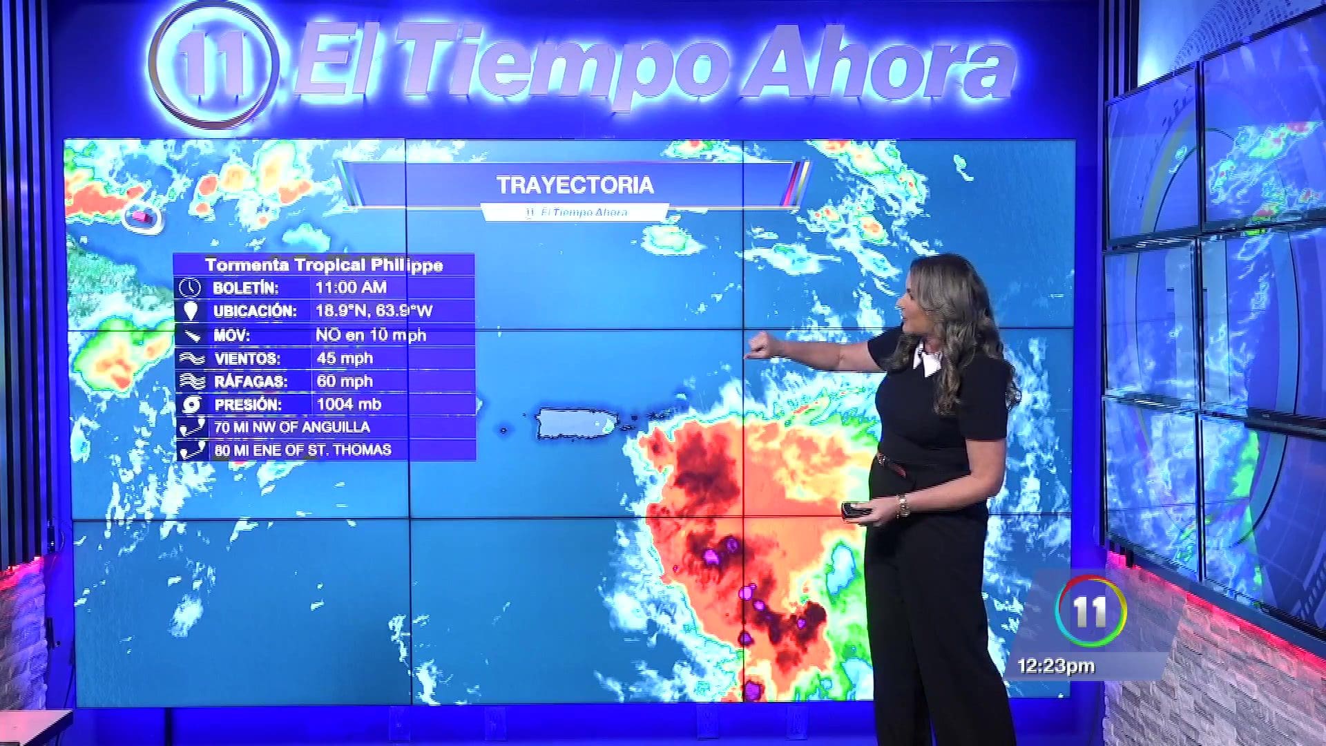 Lo que debes saber sobre la tormenta Philippe - TeleOnce TV | Vívelo