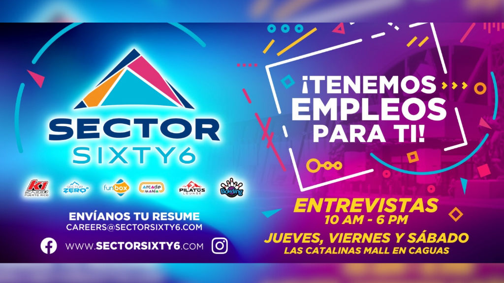 Oportunidad de empleo en Sector Sixty6 para su nuevo parque de ...