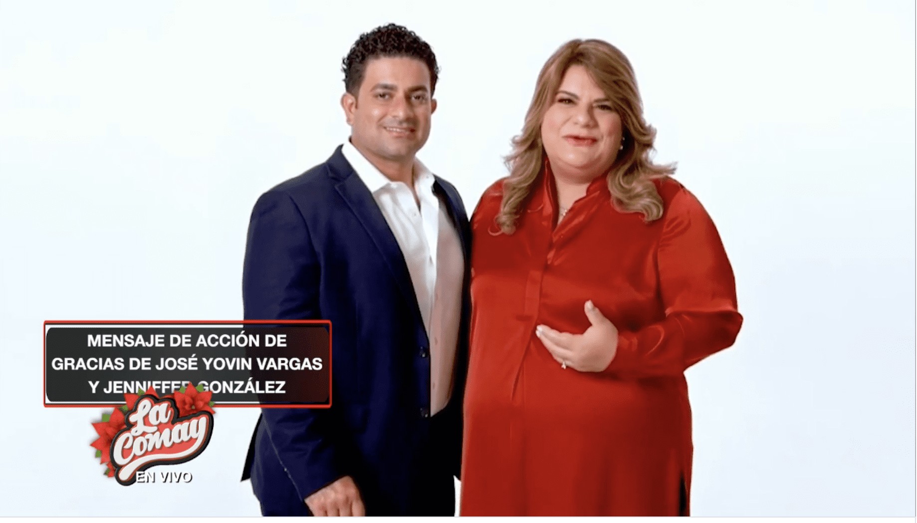 Sin pestañear José Yovin Vargas, esposo de Jenniffer González - TeleOnce TV | Vívelo