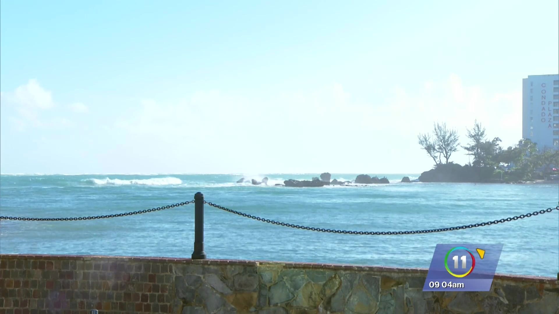 Peligrosas las condiciones en el mar - TeleOnce TV | Vívelo