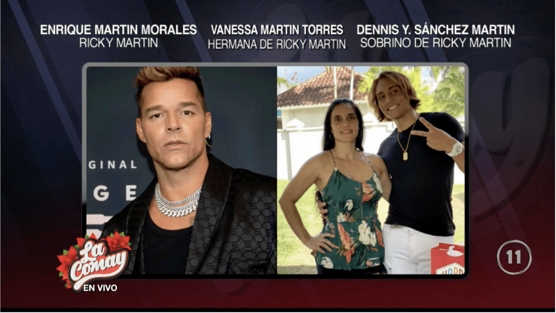 En tremendo lío la madre de Dennis Sánchez, sobrino de Ricky Martin ...