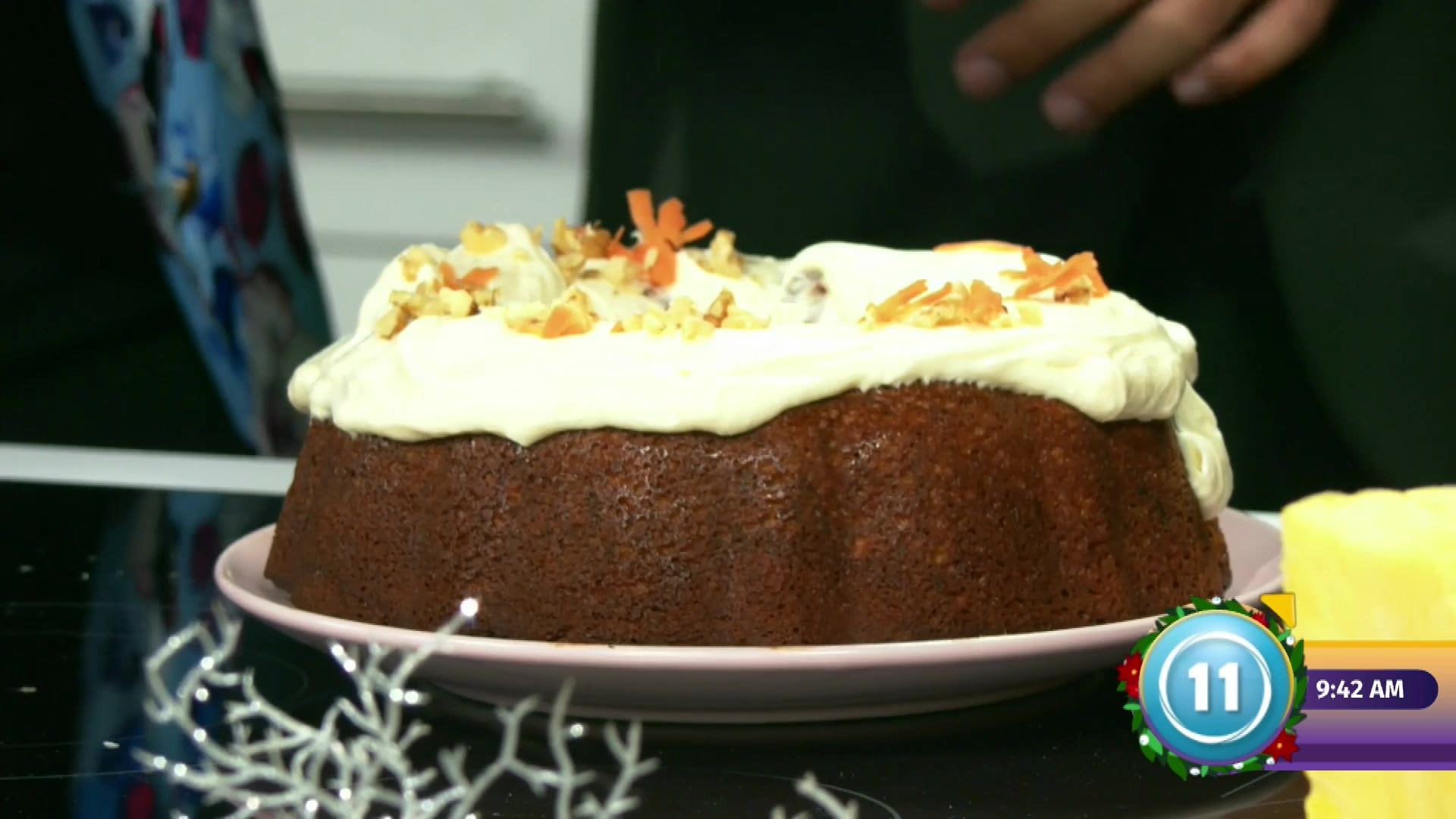 Así quedó el bizcocho de zanahoria hecho por Carlos Tolentino ...