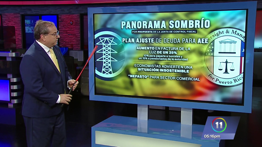 El Fuetazo: Plan de Ajuste de la deuda de la AEE - TeleOnce TV | Vívelo