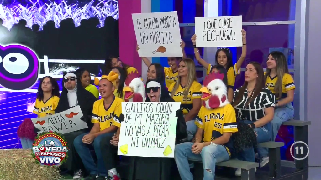 Christopher llega a "El Gallinero" con una fuerte fanaticada - TeleOnce ...