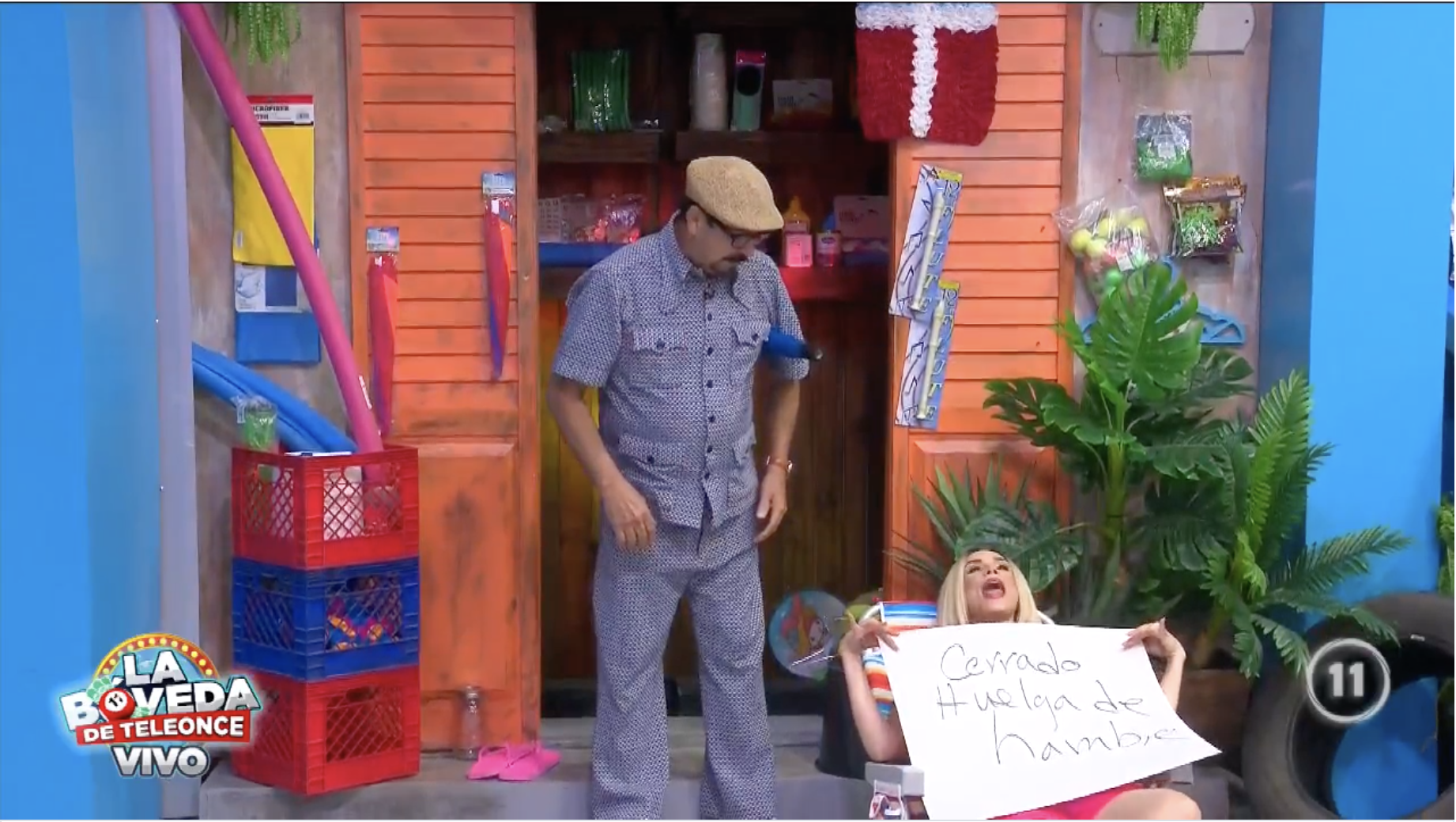 Huelga de hambre en el colmado de Maneco - TeleOnce TV | Vívelo