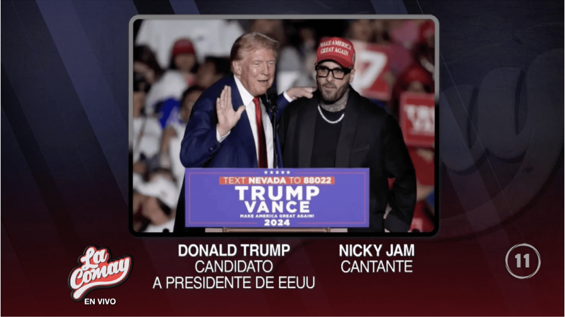 Esto es lo que pensaba Nicky Jam de Donald Trump en 2017 - TeleOnce TV ...
