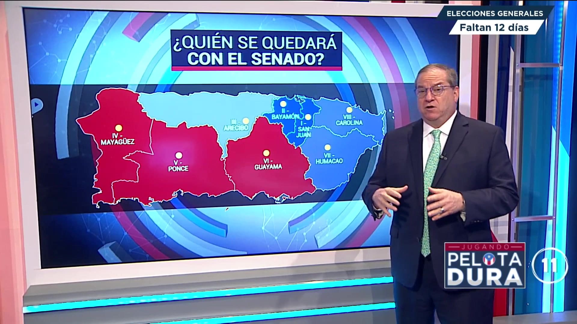 ¿Cuál es el escenario en los distritos senatoriales? - TeleOnce TV | Vívelo