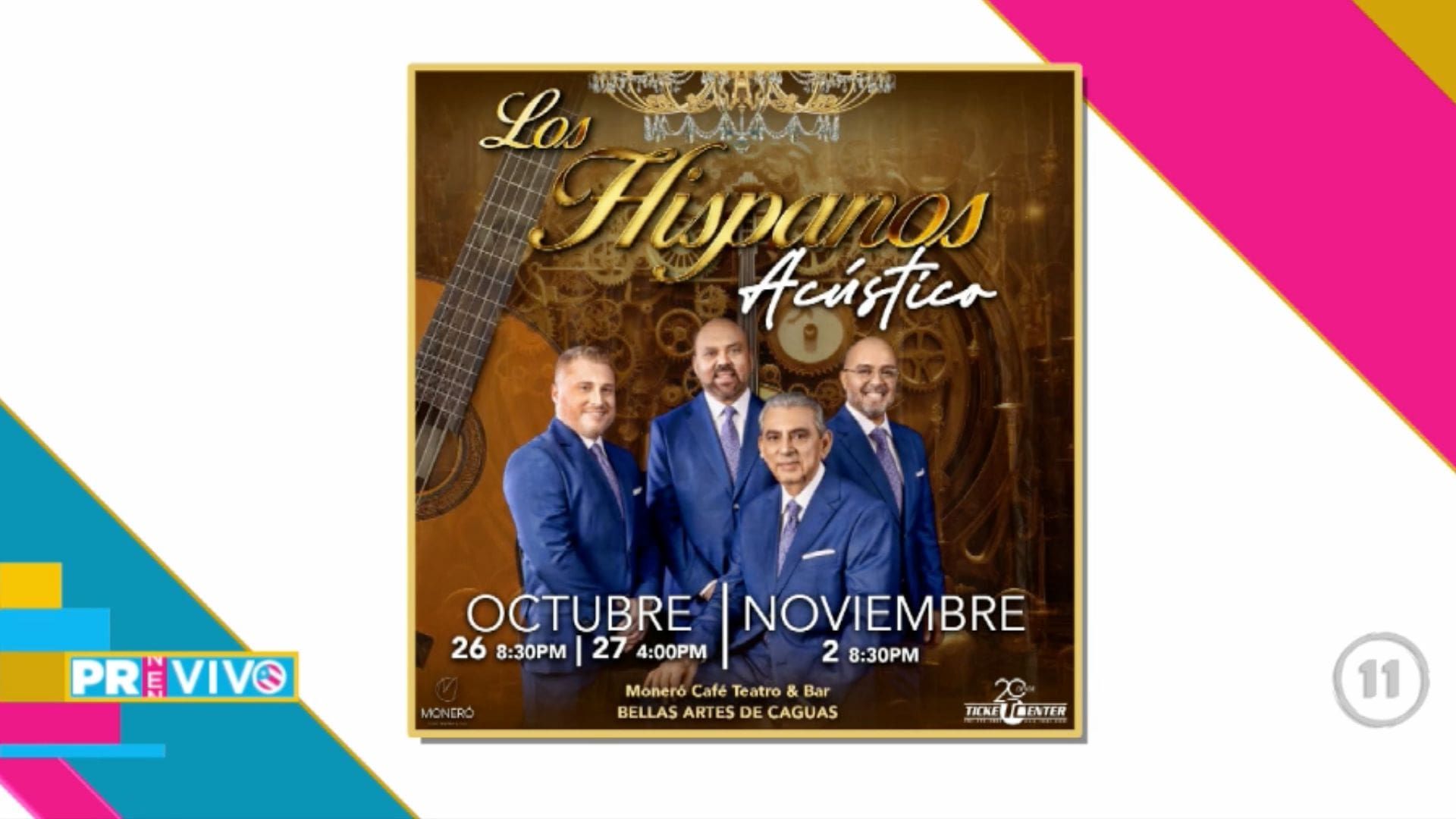 Los Hispanos de Puerto Rico se presentarán en el Moneró Café Teatro ...