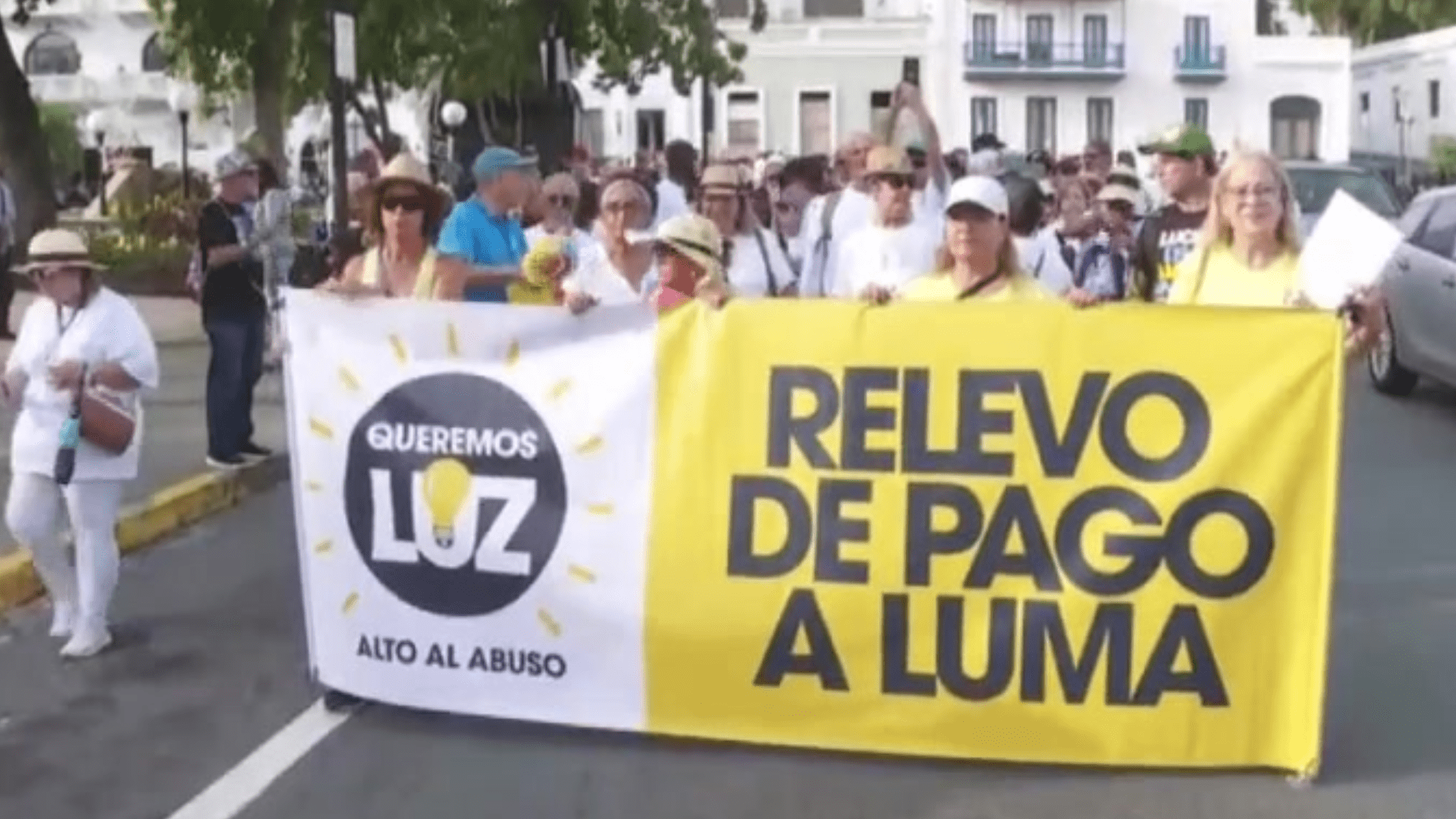 Organización Queremos Luz protesta para que se cancele el contrato de ...