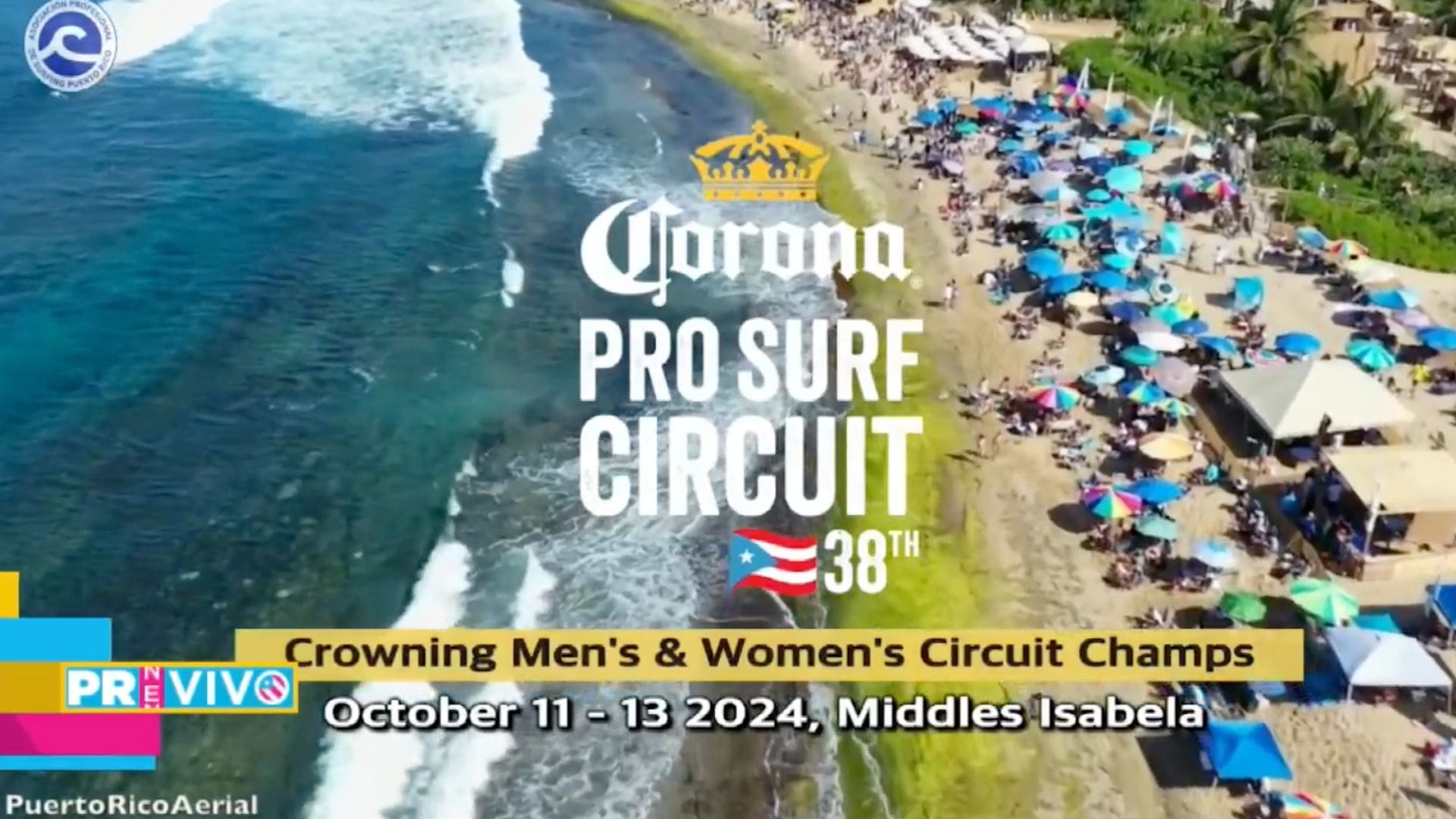 Corona Pro Surf Circuit será en Isabela - TeleOnce TV | Vívelo