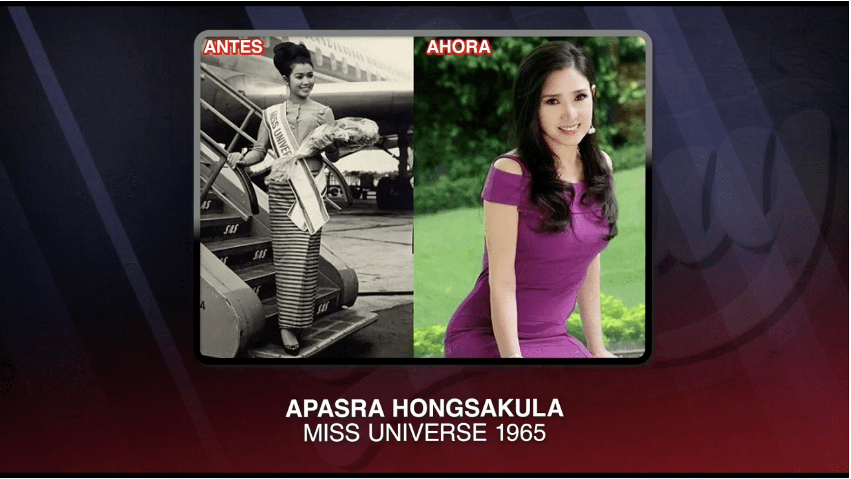 ¡Increíble! Miss Universo 1965 no envejece - TeleOnce TV | Vívelo