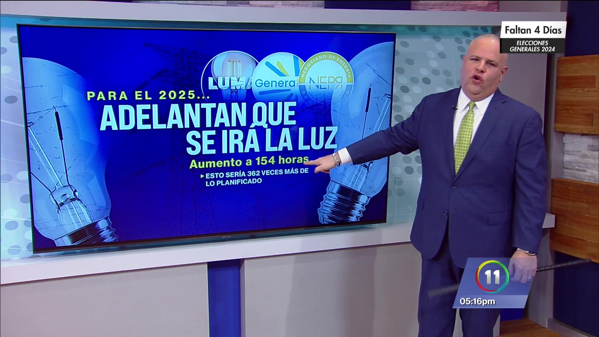 El Fuetazo de Gary: Pronostican más apagones - TeleOnce TV | Vívelo