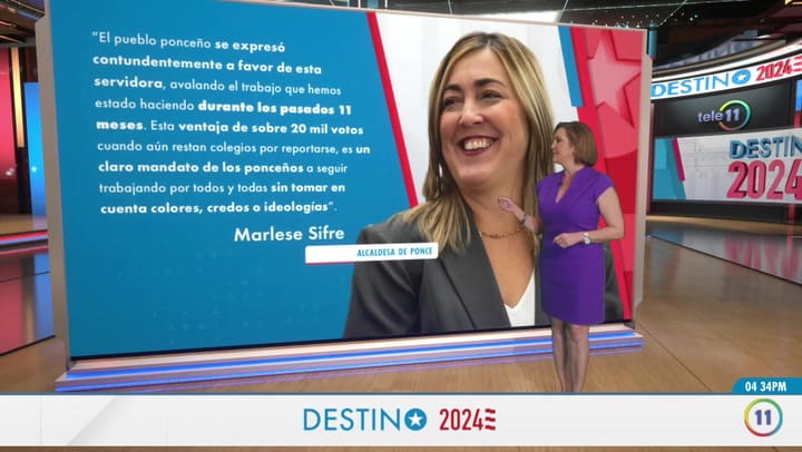 Ponceños contentos con su alcaldesa electa: Marlese Sifre arrasa en ...