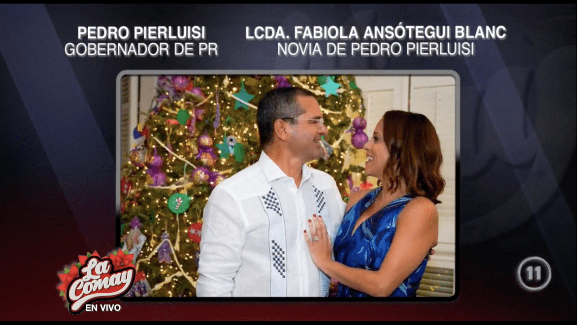 La Comay revela detalles de la boda del gobernador Pedro Pierluisi ...