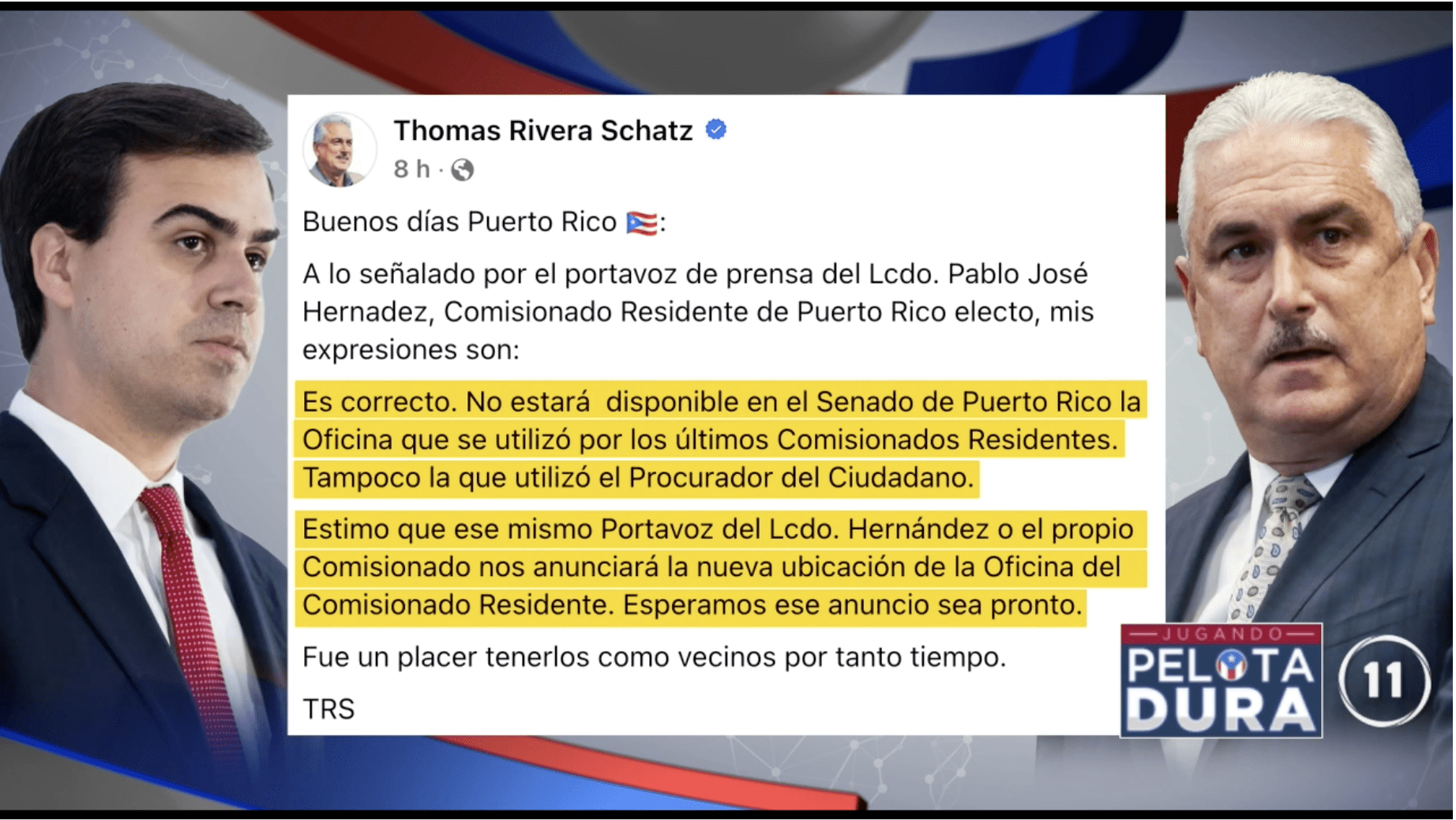 ¿Guerra campal? Thomas Rivera Schatz no renovará contrato de alquiler ...