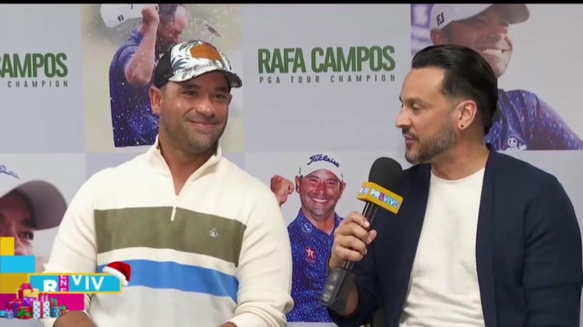 Rafa Campos emocioando ante su más reciente victoria - TeleOnce TV | Vívelo