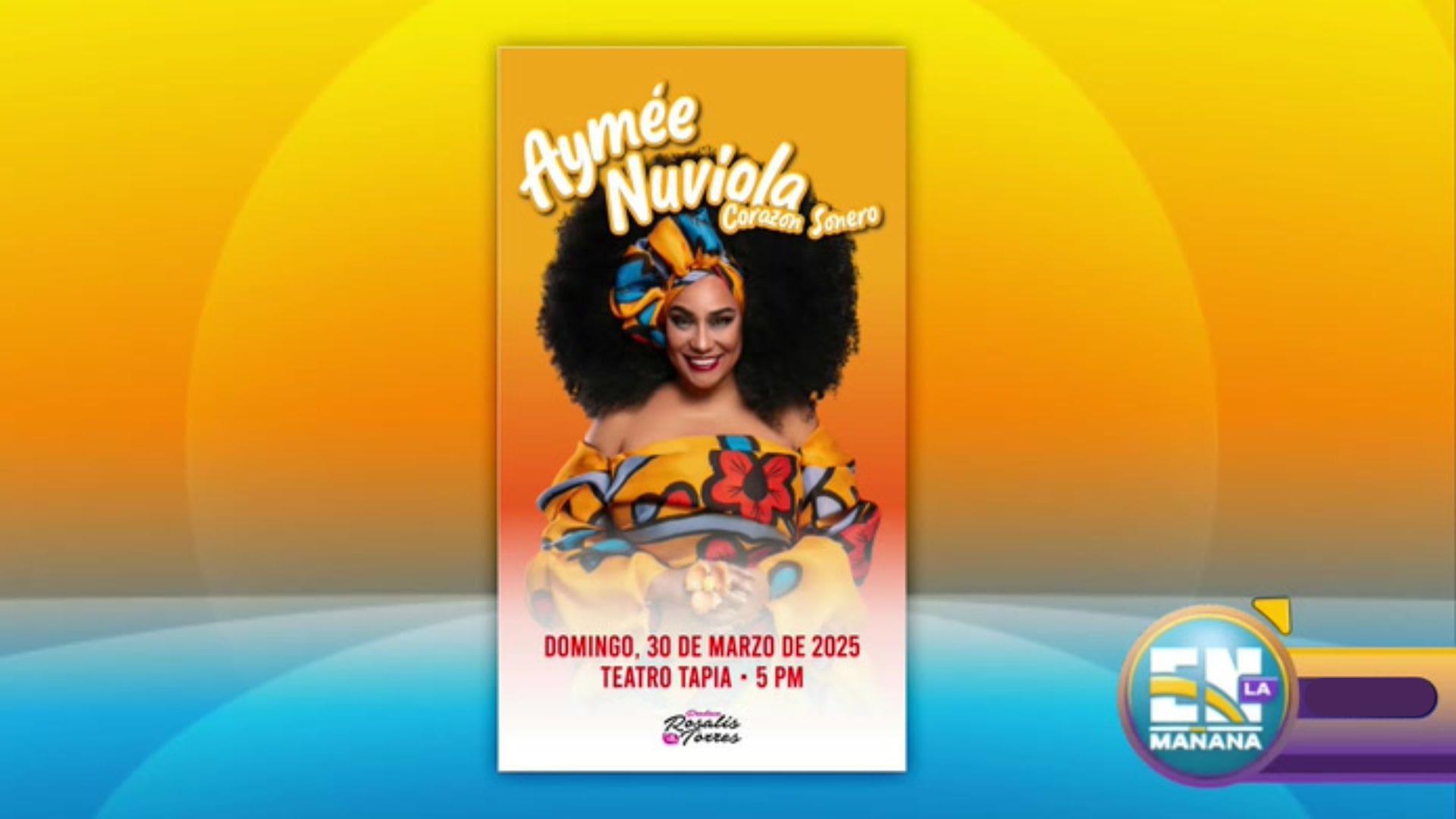 Aymée Nuviola llega a la isla con su corazón sonero - TeleOnce TV | Vívelo
