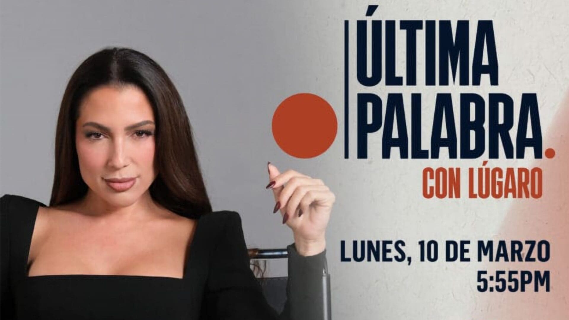 Alexandra Lúgaro llega a TeleOnce con "Última Palabra" - TeleOnce TV ...