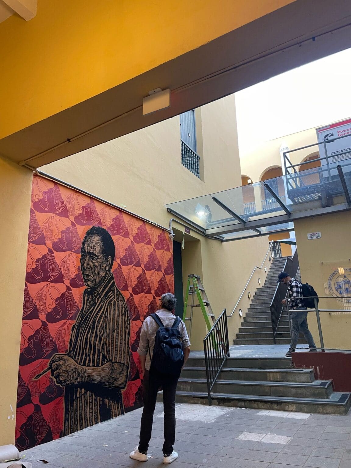 Develan primer mural poligráfico en la isla en homenaje a José R ...