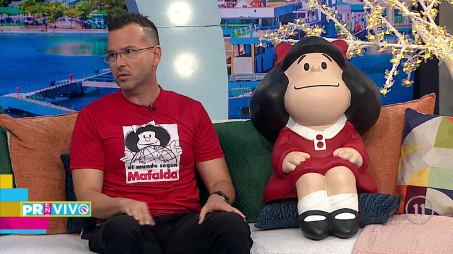Mafalda llega a Puerto Rico de la mano del Padre Orlando - TeleOnce TV ...