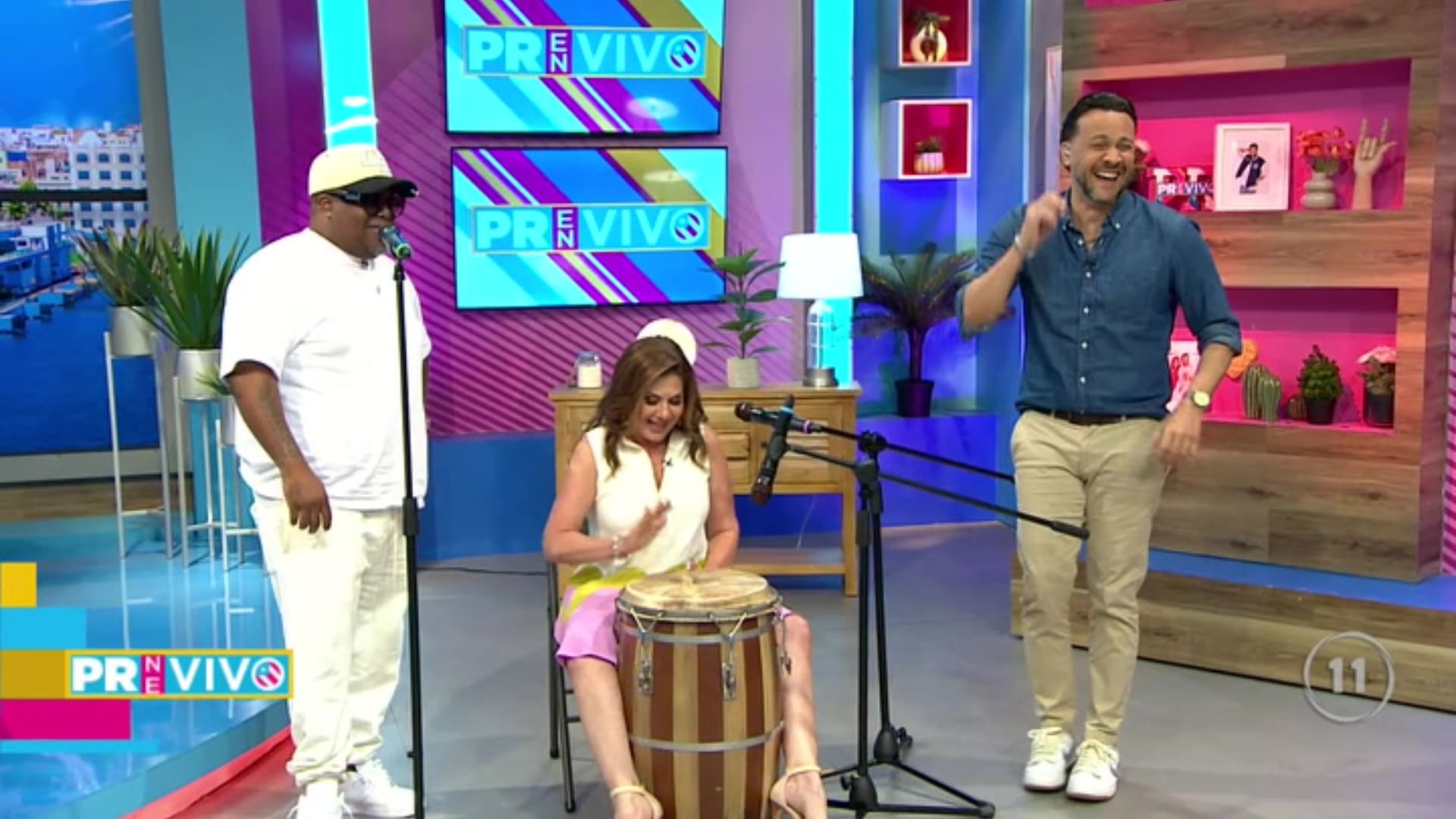 Deddie y Abrante tocan los cueros juntos - TeleOnce TV | Vívelo