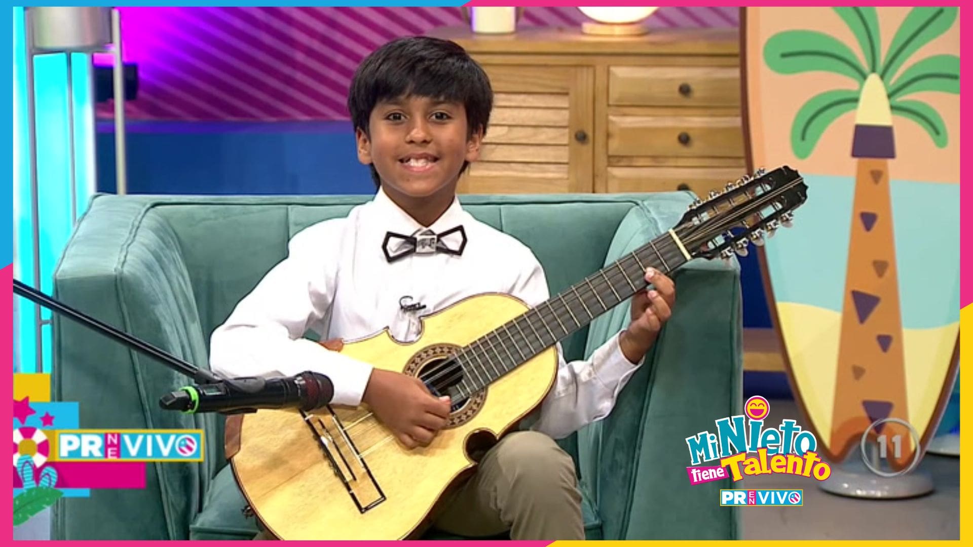 Marcos David nos sorprende tocando el cuatro puertorriqueño - TeleOnce TV | Vívelo