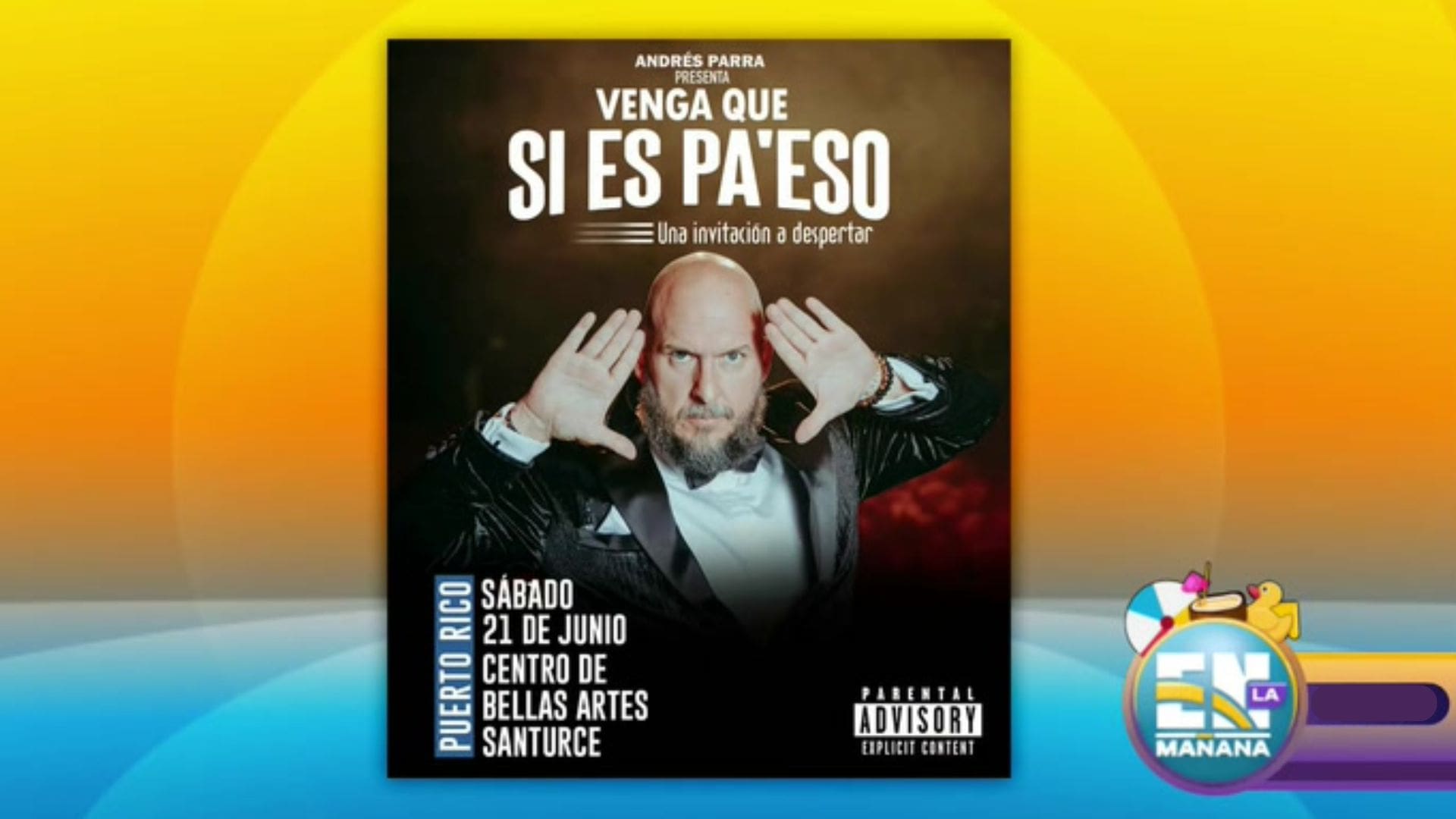 Actor le dió vida a Pablo Escobar y ahora presentará su stand-up comedy ...