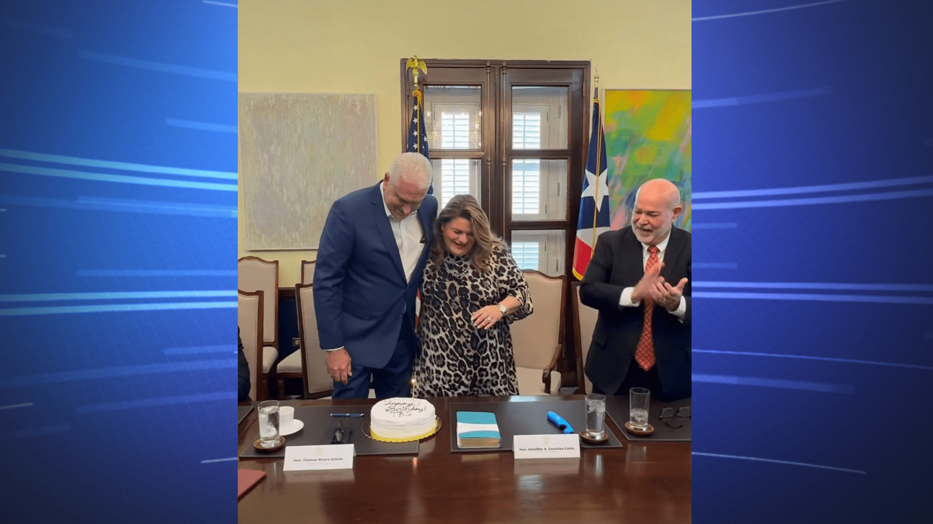 Jenniffer González felicita a Thomas Rivera Schatz en su cumpleaños ...