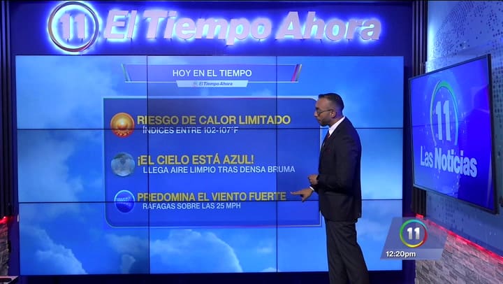 Llega aire limpio tras densa bruma y hay riesgo limitado de calor ...