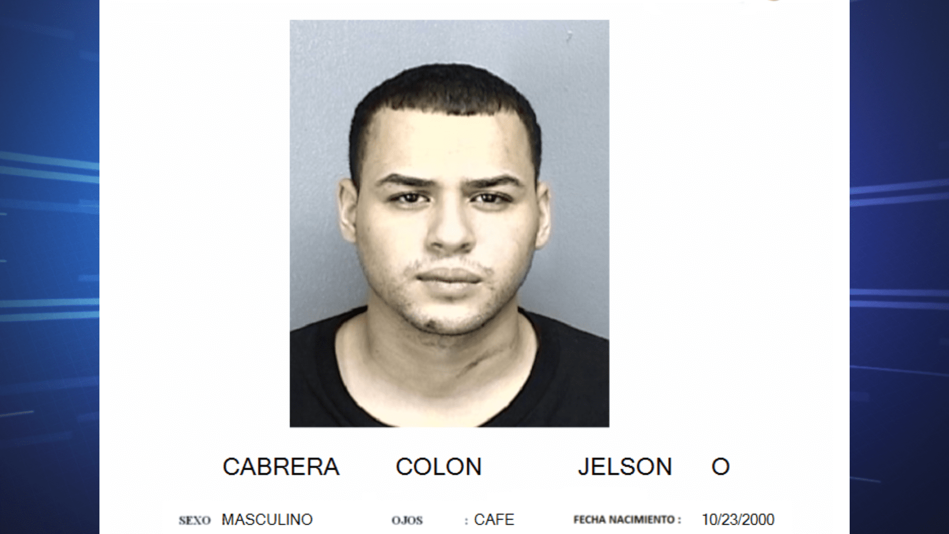 Radican cargos a hombre que huyó de intervención policial y portaba un ...