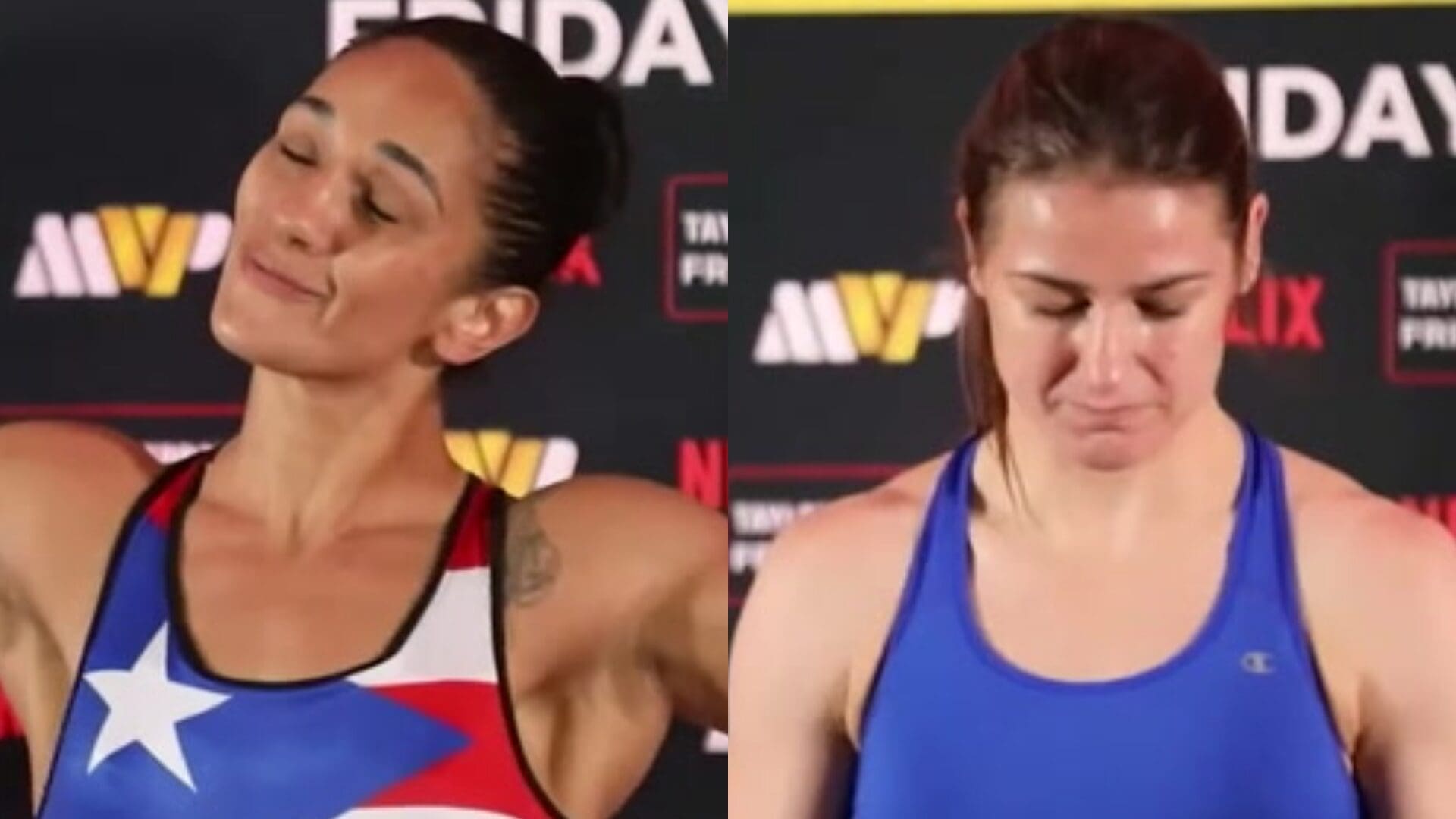 Amanda Serrano y Katie Taylor cumplen con el peso para el fin de su ...