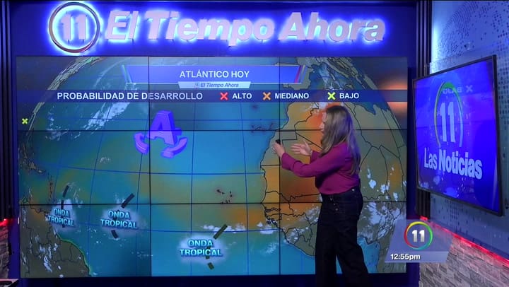 Gran cantidad de polvo del Sahara ayuda a limitar el desarrollo de tres ondas en el Atlántico ...