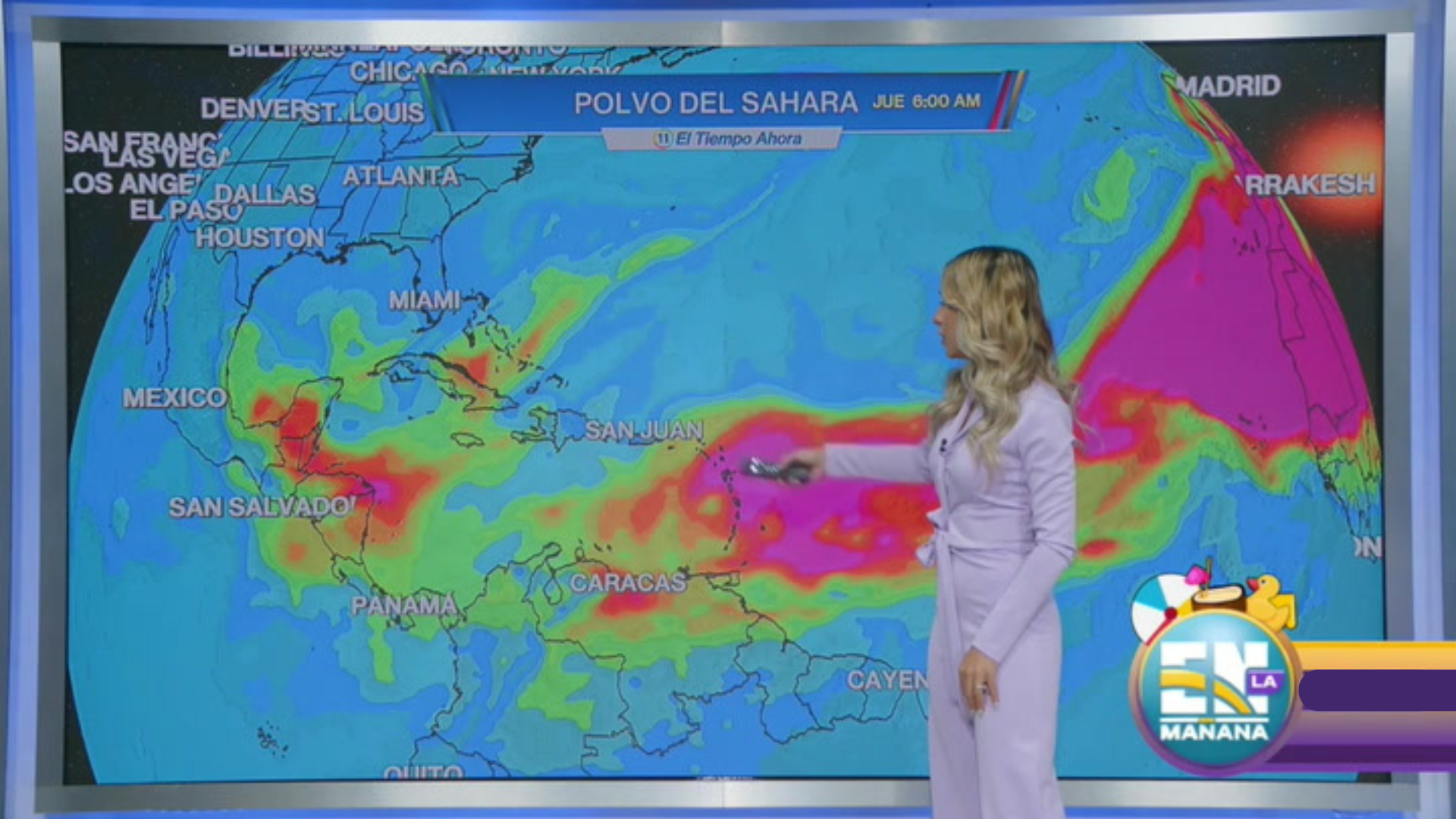 La vaguada se aleja y llega polvo del Sahara a la isla - TeleOnce TV | Vívelo