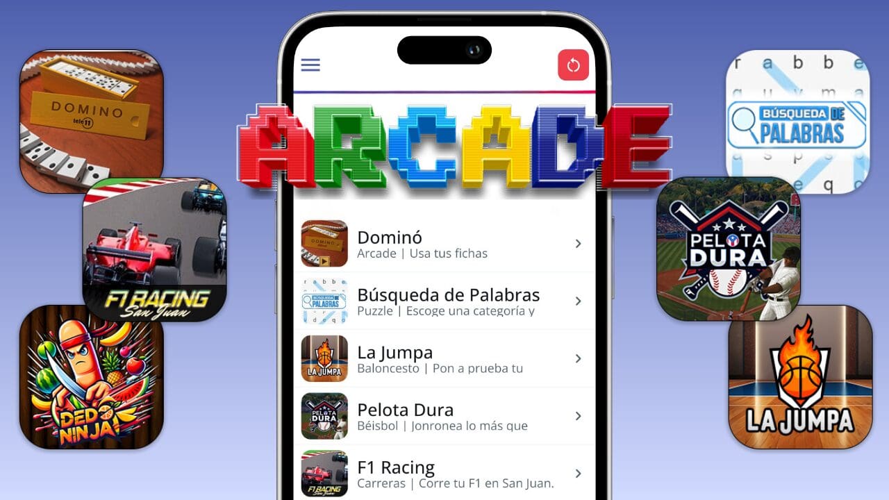 TeleOnce estrena Arcade en su app con juegos exclusivos - TeleOnce TV ...