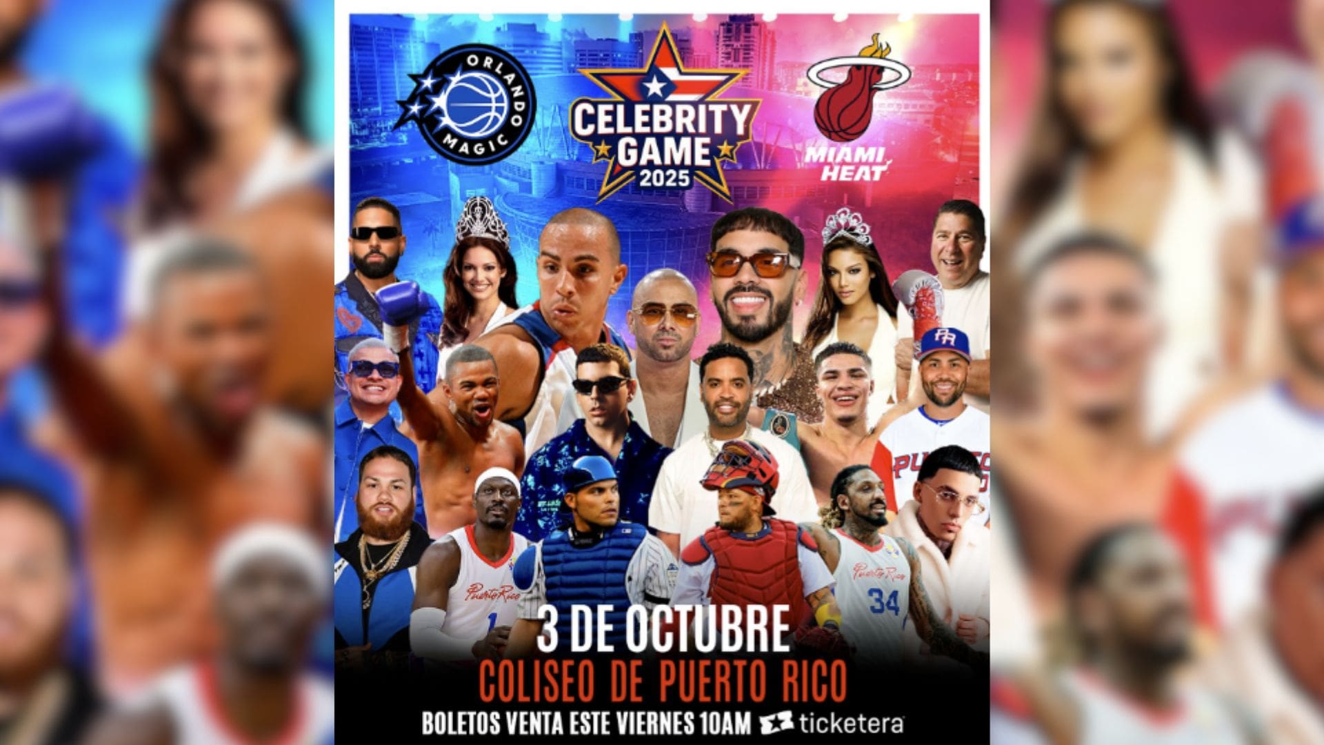 Grandes estrellas se unen en el NBA Celebrity Game Puerto Rico 2025 ...