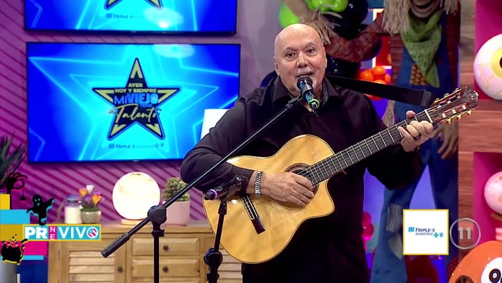 José Salgado deslumbra con su poderosa voz al interpretar “Te Quiero ...