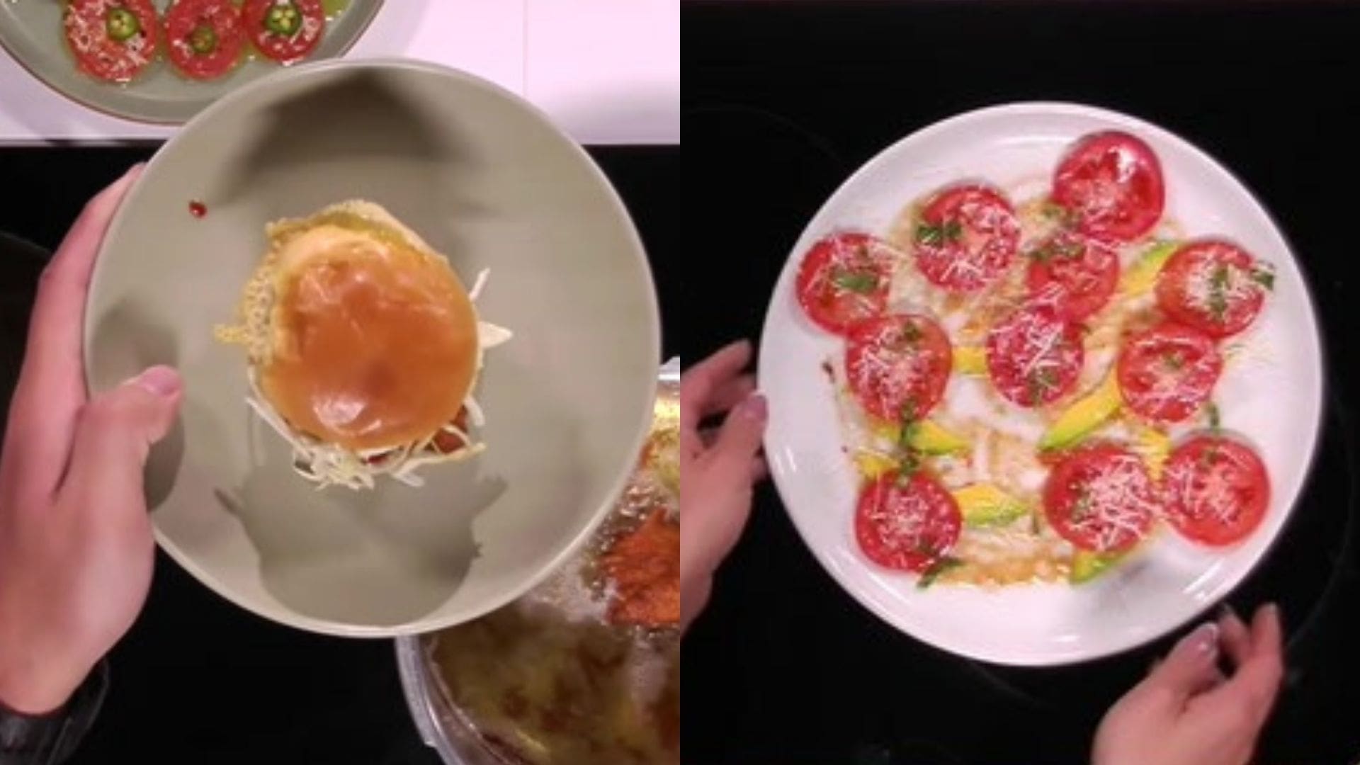 Aprende cómo preparar carpaccio de tomate y sliders de pollo con salsa ...
